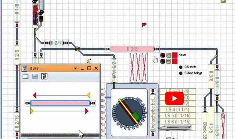 Modellbahn TrainController Tutorial: Bahnwärter Auslöser im TrainController - Modellbahn-Tutorials