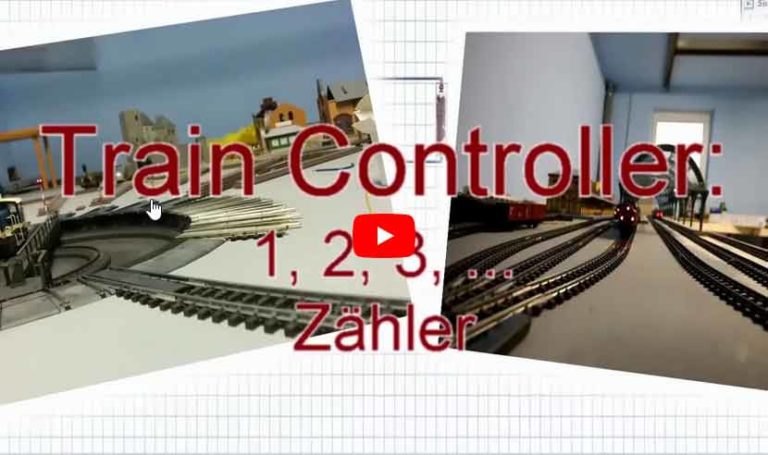 Modellbahn TrainController Tutorial: Zähler auf der Modellbahn - Modellbahn-Tutorials