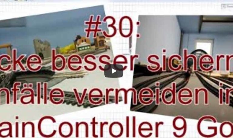Modellbahn TrainController Tutorial #30: Blöcke besser sichern & Unfälle vermeiden ...